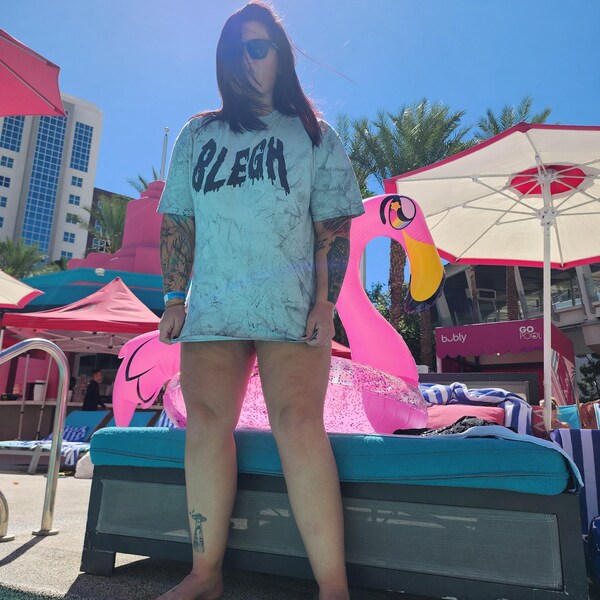 Heavy Metal Blegh Sweatshirt Drippy Gothic Font Sweatshirt for Metal ...