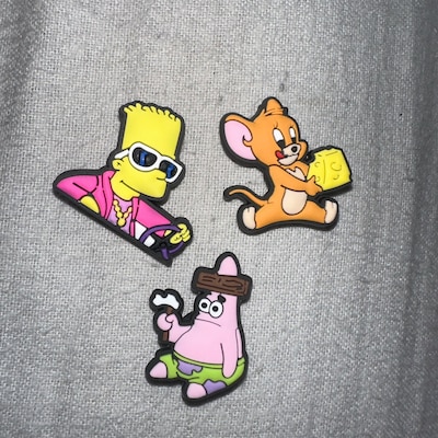 Shoe Charms to Fit Crocs Pvc Rubber Mix Styles Lips Kiss Butterfly ...