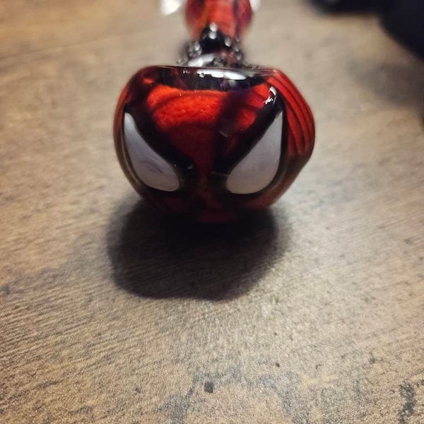 4" Spider-man Glass Smoke Bowl Unique Smoking Pipes Tobacco Bowls Pipe ...