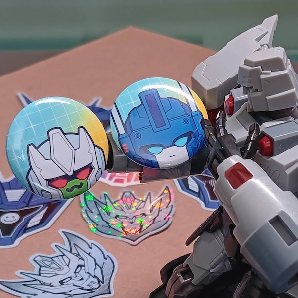 Transformers Prowl and Donuts Print A4, 5x7, Postcard - Etsy