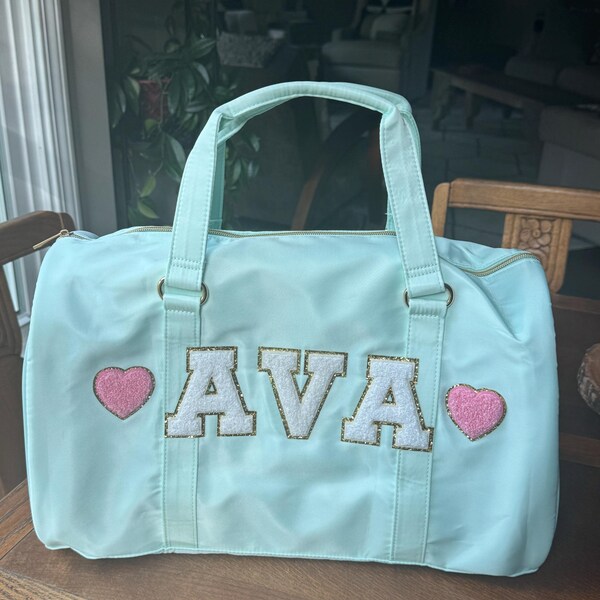 Personalized Backpack Customizable Backpack Nylon Chenille Patches Kid ...