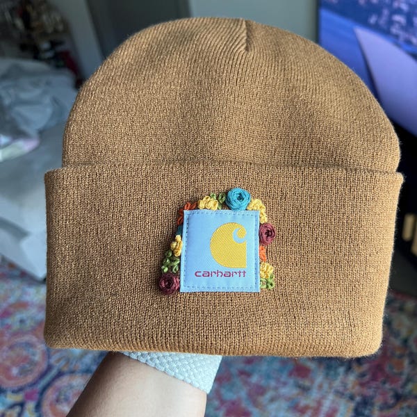Embroidered Beanies - Etsy