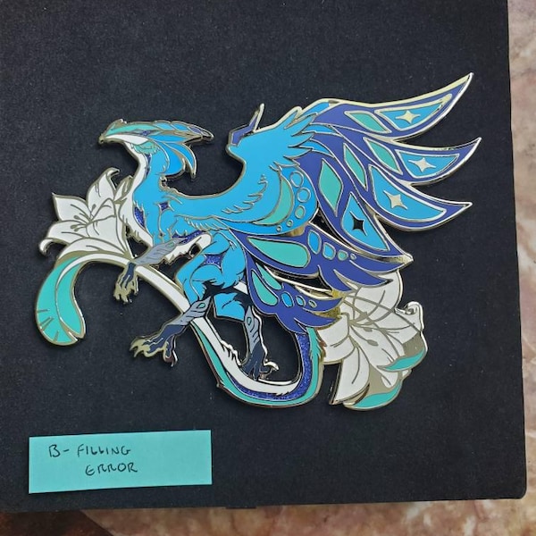 Dvalin / Stormterror Enamel Pin | Genshin Impact - Etsy