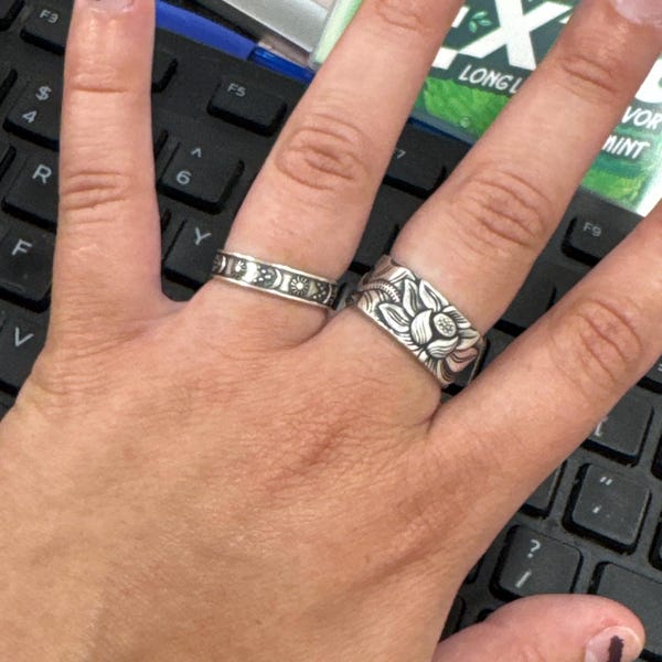 Treble Clef Ring, Music Ring, Singer Ring, Song Writer Ring, Musician ...