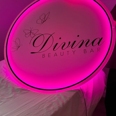 WE ARE OPEN Neon Sign / Custom Led Neon Sign / Business Logo / Open Led ...