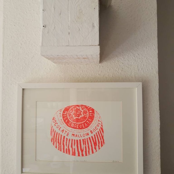 A4 Tunnocks Teacake Screen Print - Time for Teacakes - Etsy UK