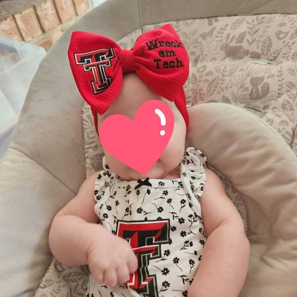 Game Day Baby Headwrap Bow - Etsy