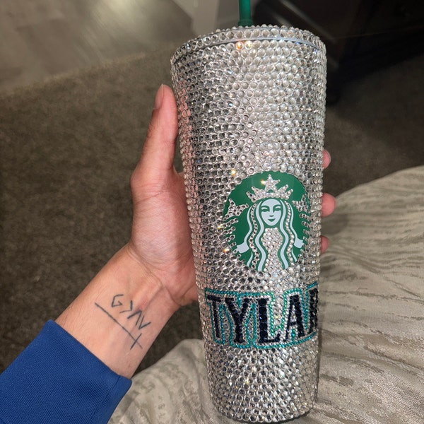 Custom BLING Starbucks Cup Custom BLING Coffee Cup - Etsy