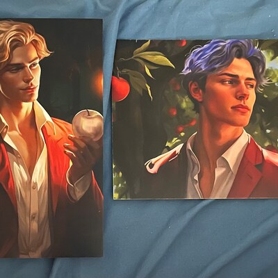 Jacks Blue Hair Photo Print Once Upon A Broken Heart - Etsy