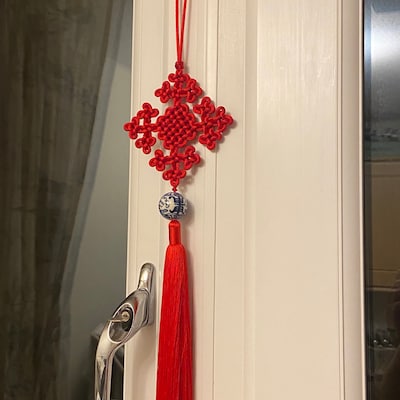 Chinese Knot 中國結 青花瓷 寶藍色 - Etsy