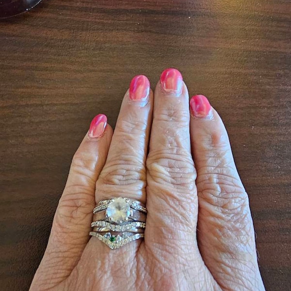 Mother & Daughter I Held You Double Heart Ring Mother's Day Gifts Gift ...