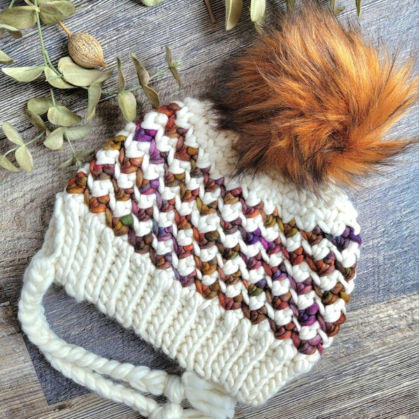 KNITTING PATTERN: the Holly Berry Cowl / Knit Cowl Pattern, Stranded ...