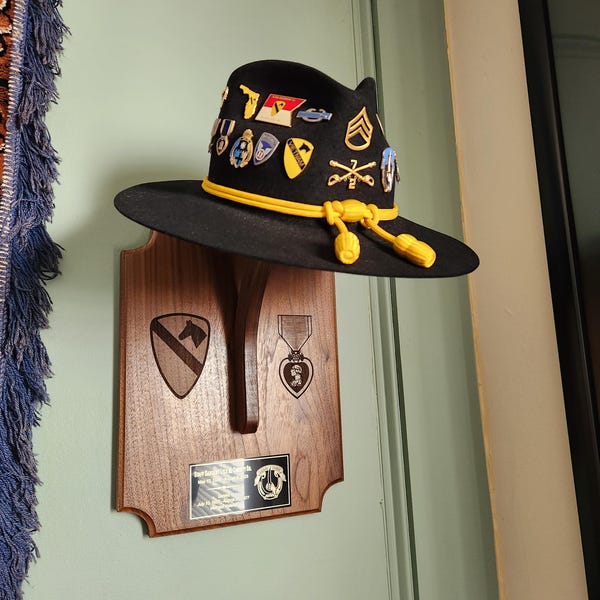 Stetson Holder With Spur Hooks - Etsy