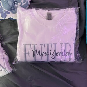 Future Mrs Sweatshirt-mrs Sweatshirt-bride Sweatshirt-embroidered ...