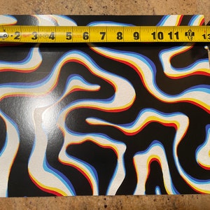 Smiley Optical Illusion Acrylic Painting Print Illusion - Etsy