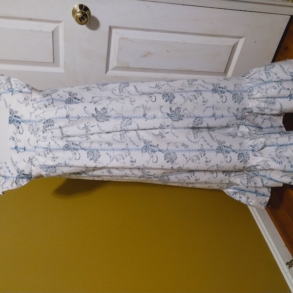 PDF Digital Download Sewing Pattern - Vintage 1970s Nightdress & Robe ...