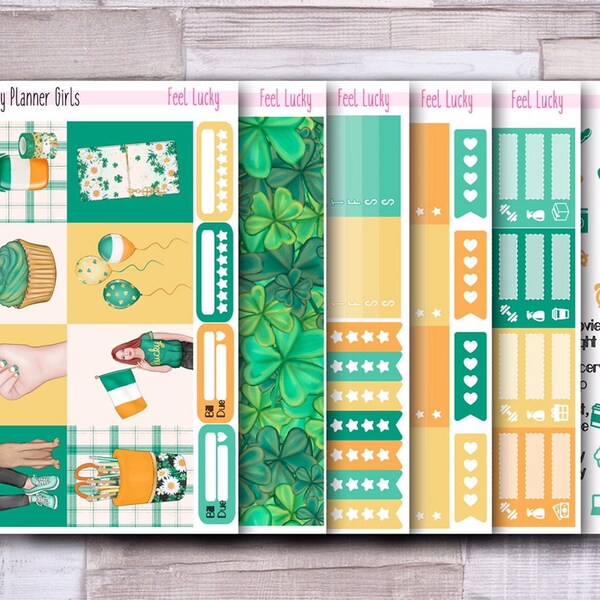 St Patricks Day Digital Papers - 12 Watercolor Saint Paddys Seamless ...
