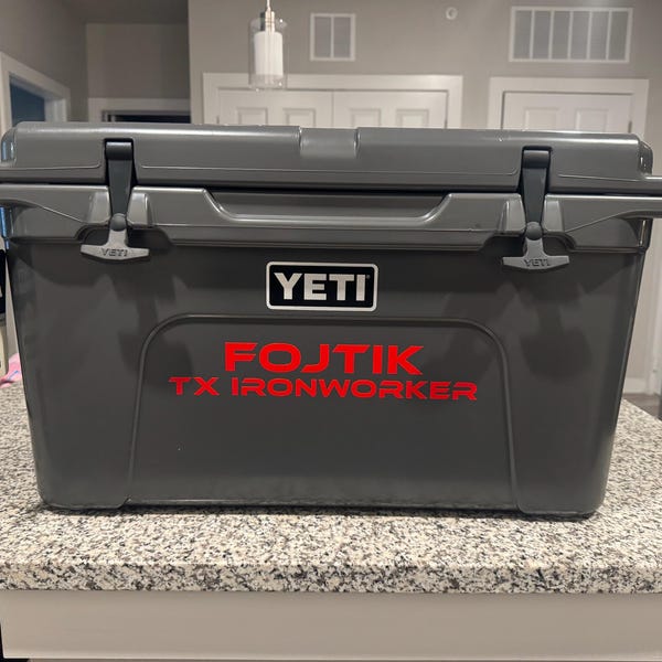 Cooler Box Decals - Custom Cooler Decals - Personalized Cooler Decals ...