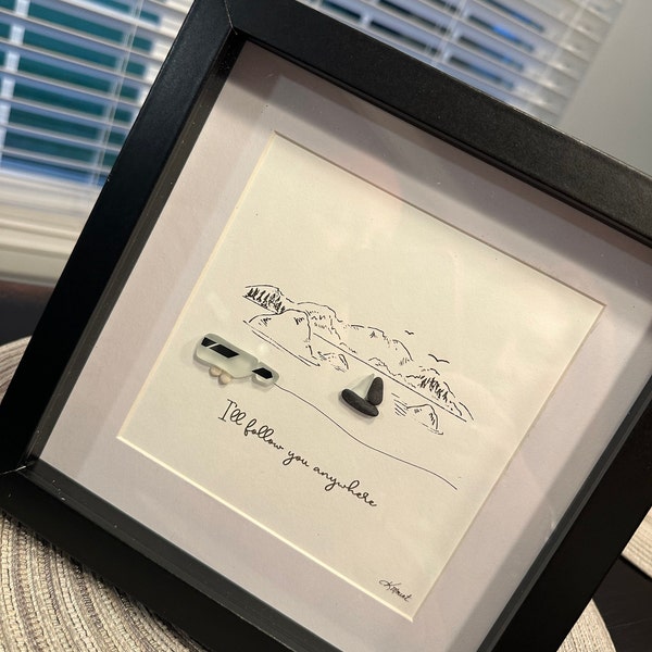 A Beautiful Soul, Pebble Art, Pebble Artwork, Home Decor, Wall Art, Sea ...