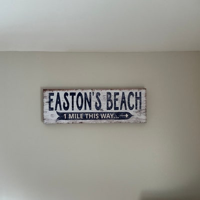 Personalized Beach House Signs, Beach Coastal Decor, Large & Small ...