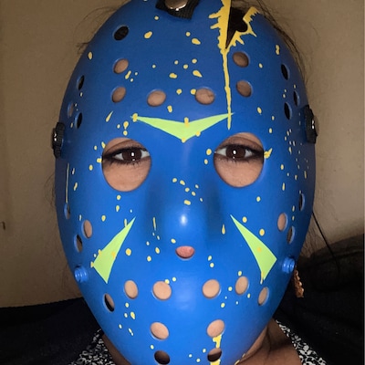 Friday the 13th Part 3 Jason Mask - Etsy