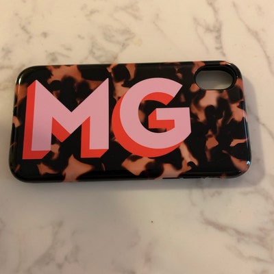 Personalised Large Initial iPhone Case iPhone 12 Case Custom iPhone 12 ...