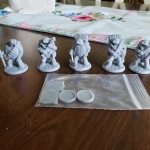 Arverian Cervitaurs v2 3D Printed Resin Miniature Tabletop | Etsy