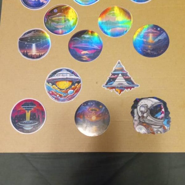 Holographic Native American Chief Sticker, Stickers for Laptop ...