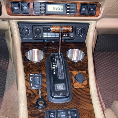 Jaguar XKE, E-type Wood, Walnut Burl Dash, Dashboard Center Instrument ...