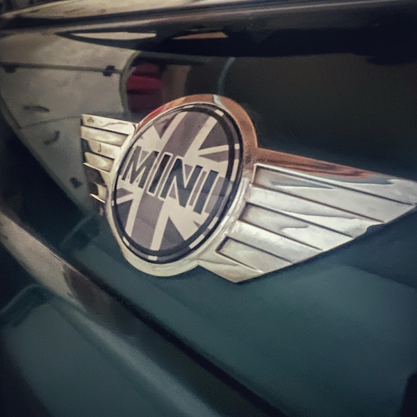 Custom Steering Wheel Gel Overlay Emblem Badge Sticker - Fits All MINI ...