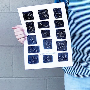 School Room Printable Educational Art A4 and 8x10 A Few Constellations ...