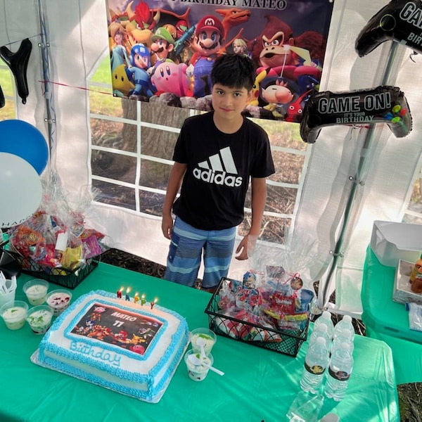 Smash Bros Party Decorations, Smash Bros Printable Birthday Party ...