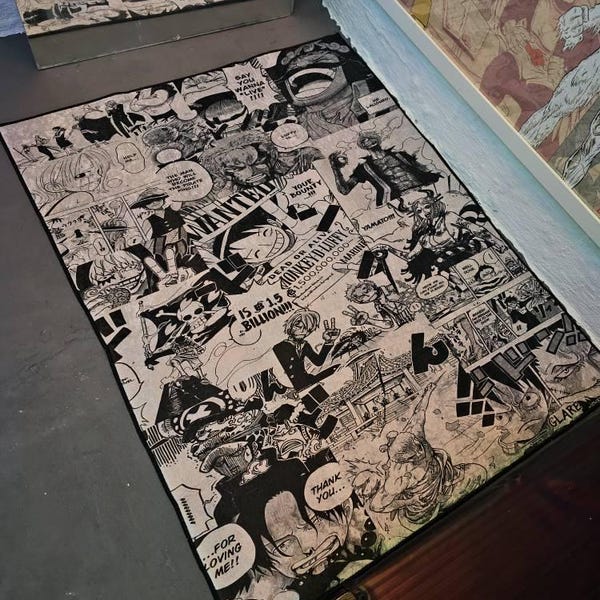 Anime Rug, Anime Home Decor, Anime Rug for Bedroom, Anime Fan Gift ...