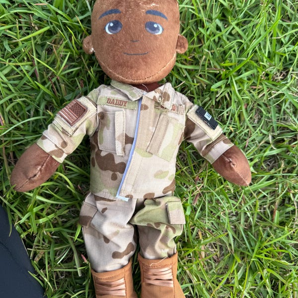 Recordable Military Deployment Doll, Personalized Military Doll ...