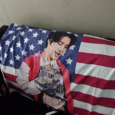 Twice Momo Flag Banner, Twice Momo Kpop American Flag Tapestry, Twice ...