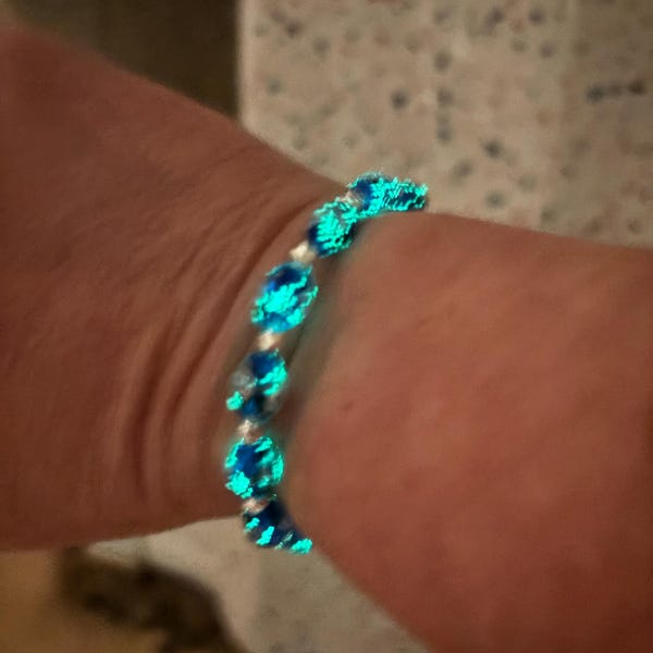 60 Pcs 10 Styles 12mm Glow in the Dark Beads, European Lampwork Bead ...