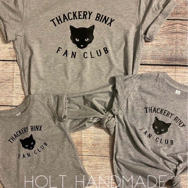 Thackery Binx Fan Club SVG, It's All Just a Bunch of Hocus Pocus, Hocus ...