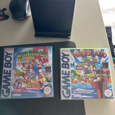 Super Mario Land 2: 6 Golden Coins Box for Game Boy Nintendo 3 Regions ...