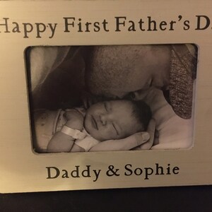 First Father's Day Gift Dad Gift From Daughter First - Etsy