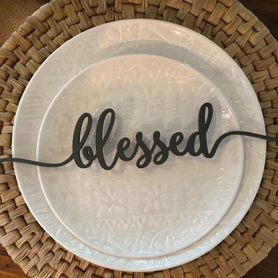 Blessed Place Cards Thanksgiving Place Cards Christmas - Etsy