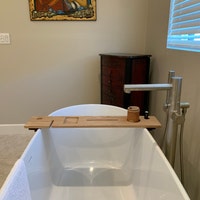 Bath Caddy Oak Bath Caddy Wooden Bath Tray Bathroom - Etsy Australia