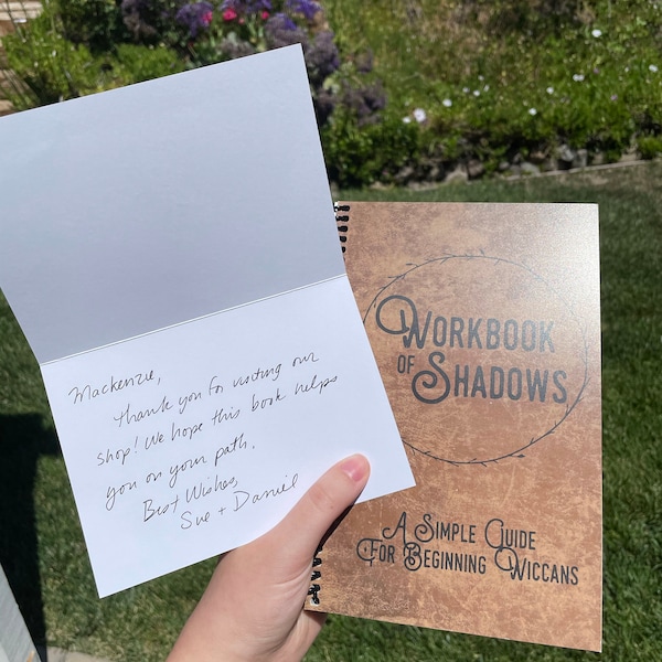 Workbook of Shadows: Wicca for Beginners - Etsy