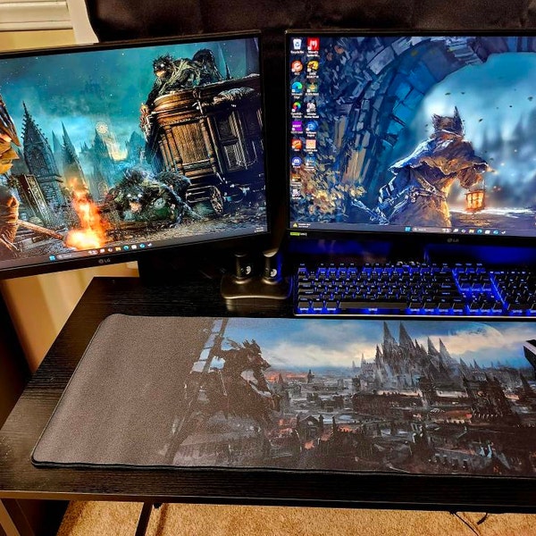 Fallout Vegas Desk Mat New Vegas Playmat / Power Armor Gaming Mouse Pad ...