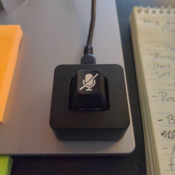 Zoom Mute Keyboard, One Key Keyboard, Macro Keyboard, Work From Home ...