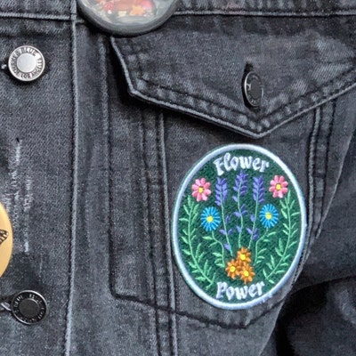 Flower Power Patch - Etsy