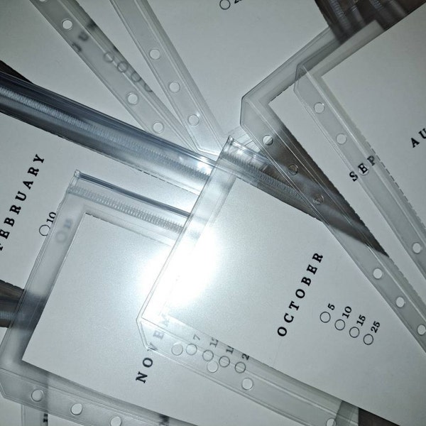 Cash Tracker Inserts Printable A6 Cash Tracker for Cash Envelopes Cash ...