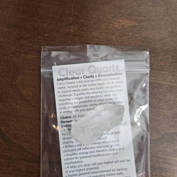 Clear Quartz Crystal Point - Grade AB Quartz - Raw Quartz Point Crystal ...