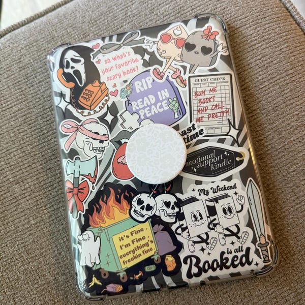 Sci-fi Book Sticker|cute Reading Book Sticker|reading Sticker|book Club ...