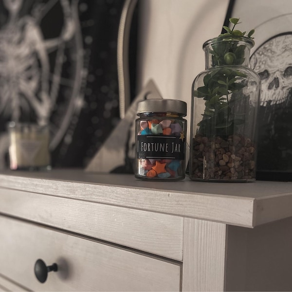 Fortune Jar: 100 Paper Stars With Short Messages of Inspiration ...