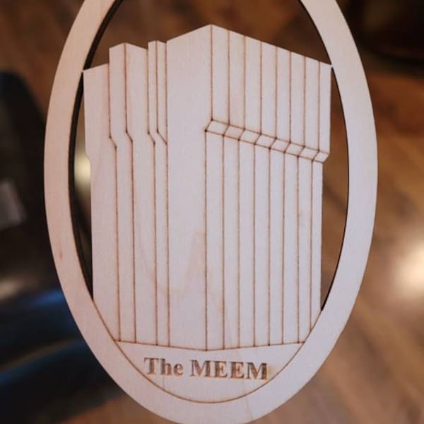 Michigan Tech MTU MEEM Houghton MI Michigan Wood Ornament - Etsy